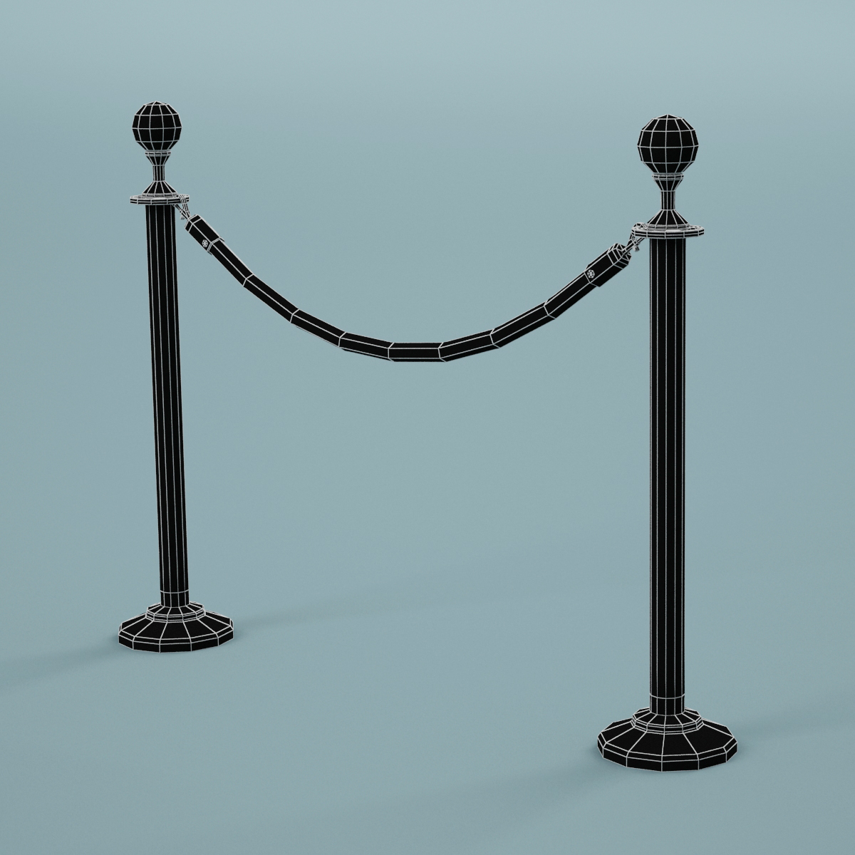 stanchion 3d 3ds