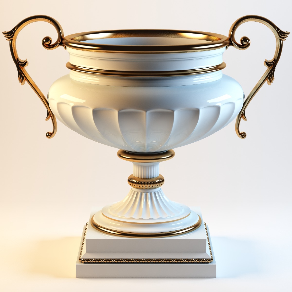 3d classical vase 2 model