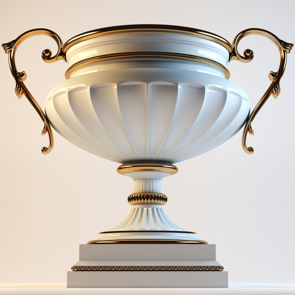 3d classical vase 2 model