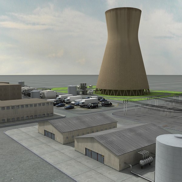 Nuclear Power Plant 3D Models for Download | TurboSquid