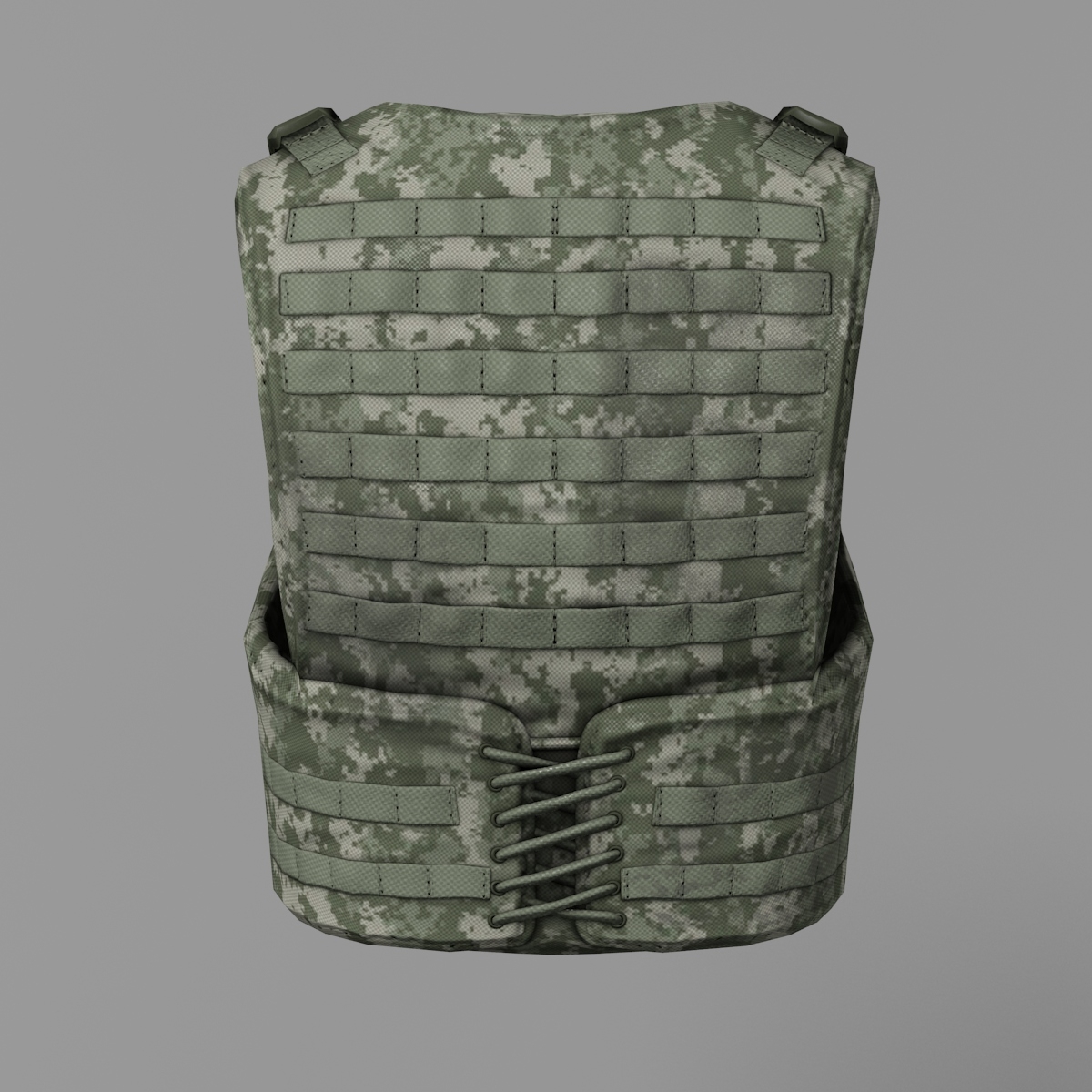 3d model easy bullet-proof vest