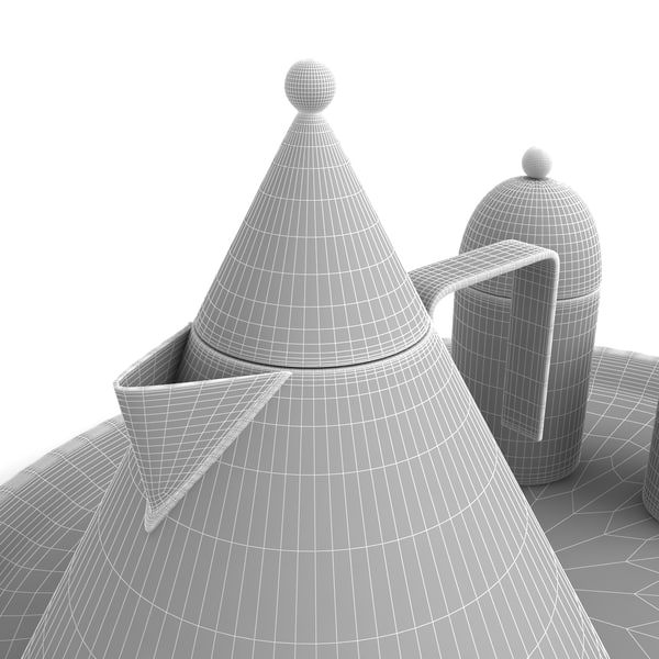 3d model kettle aldo rossi