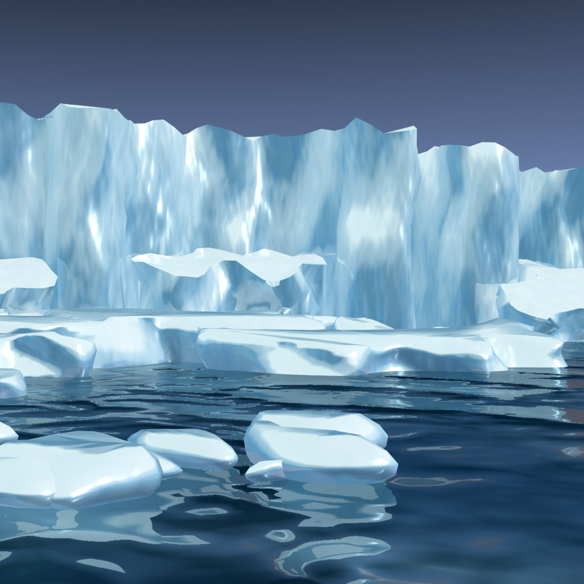 iceberg ice berg 3d 3ds