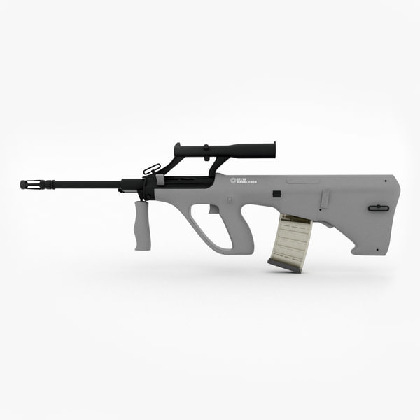 steyr aug a1 3d model