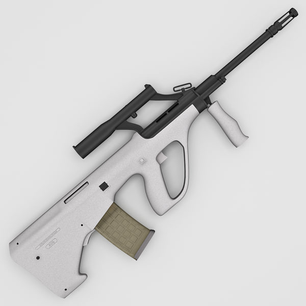 steyr aug a1 3d model