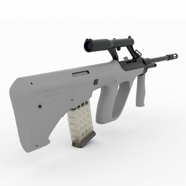 steyr aug a1 3d model