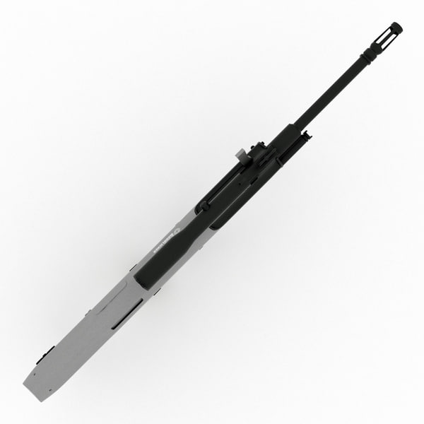 steyr aug a1 3d model