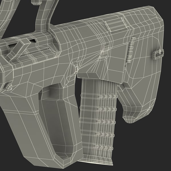 steyr aug a1 3d model