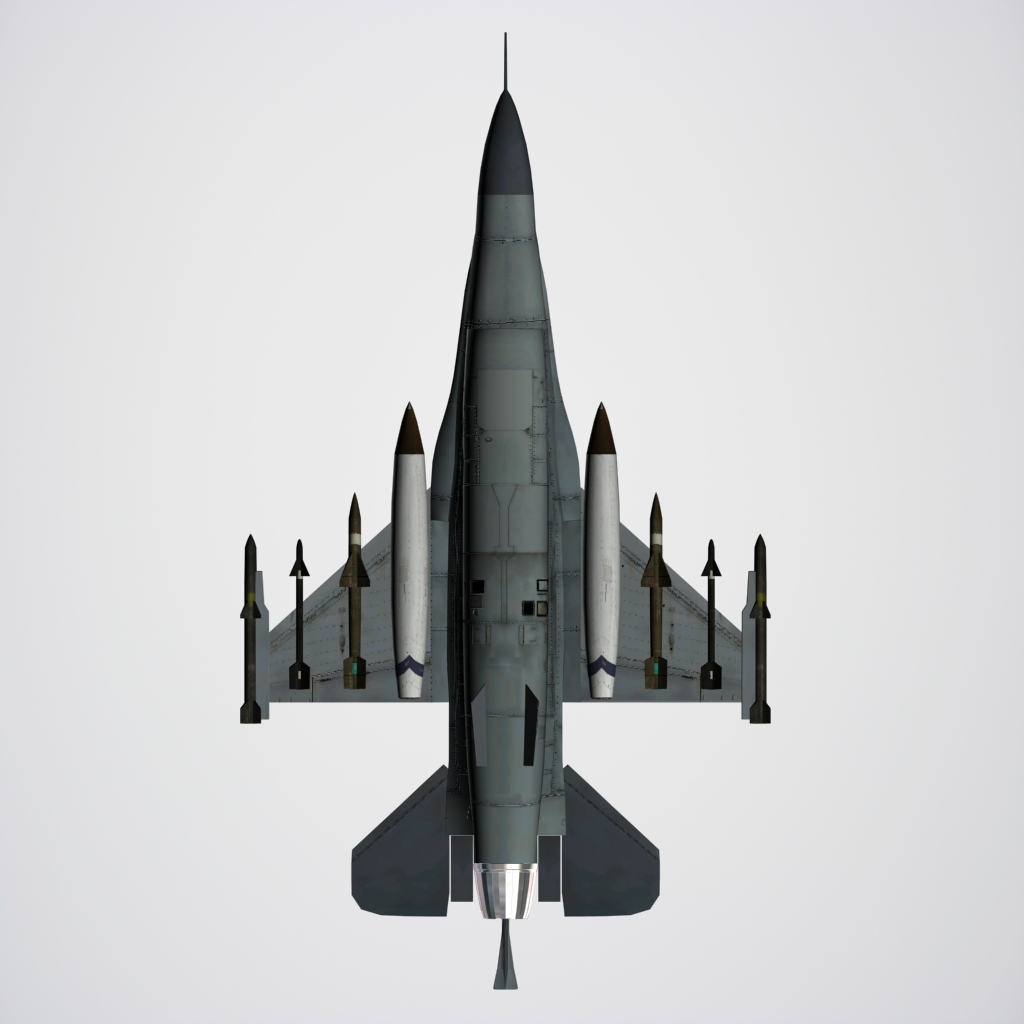 3d model f16