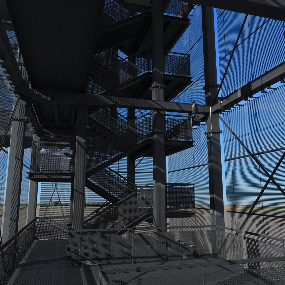 german observation tower indemann max