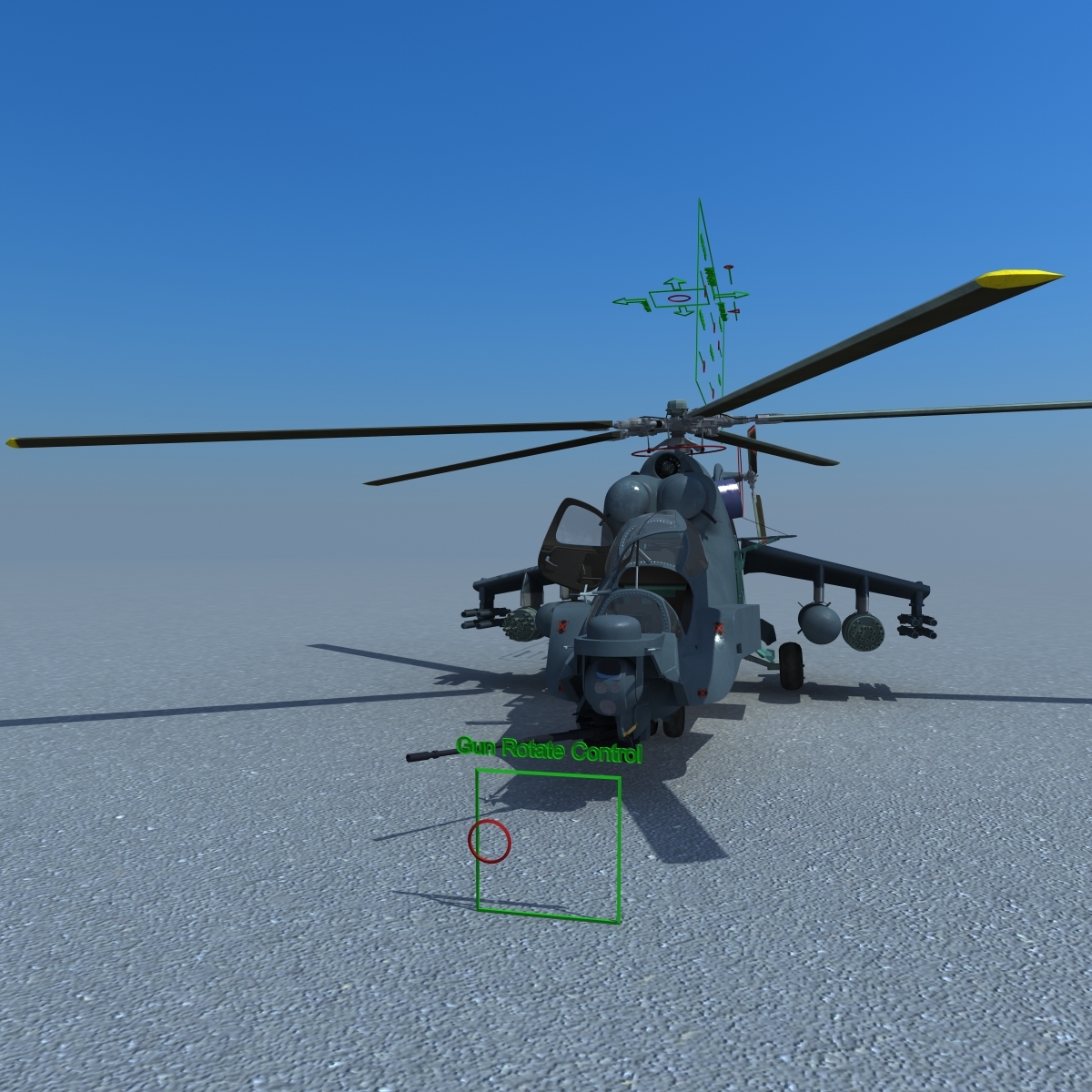 3d mi 24 super hind