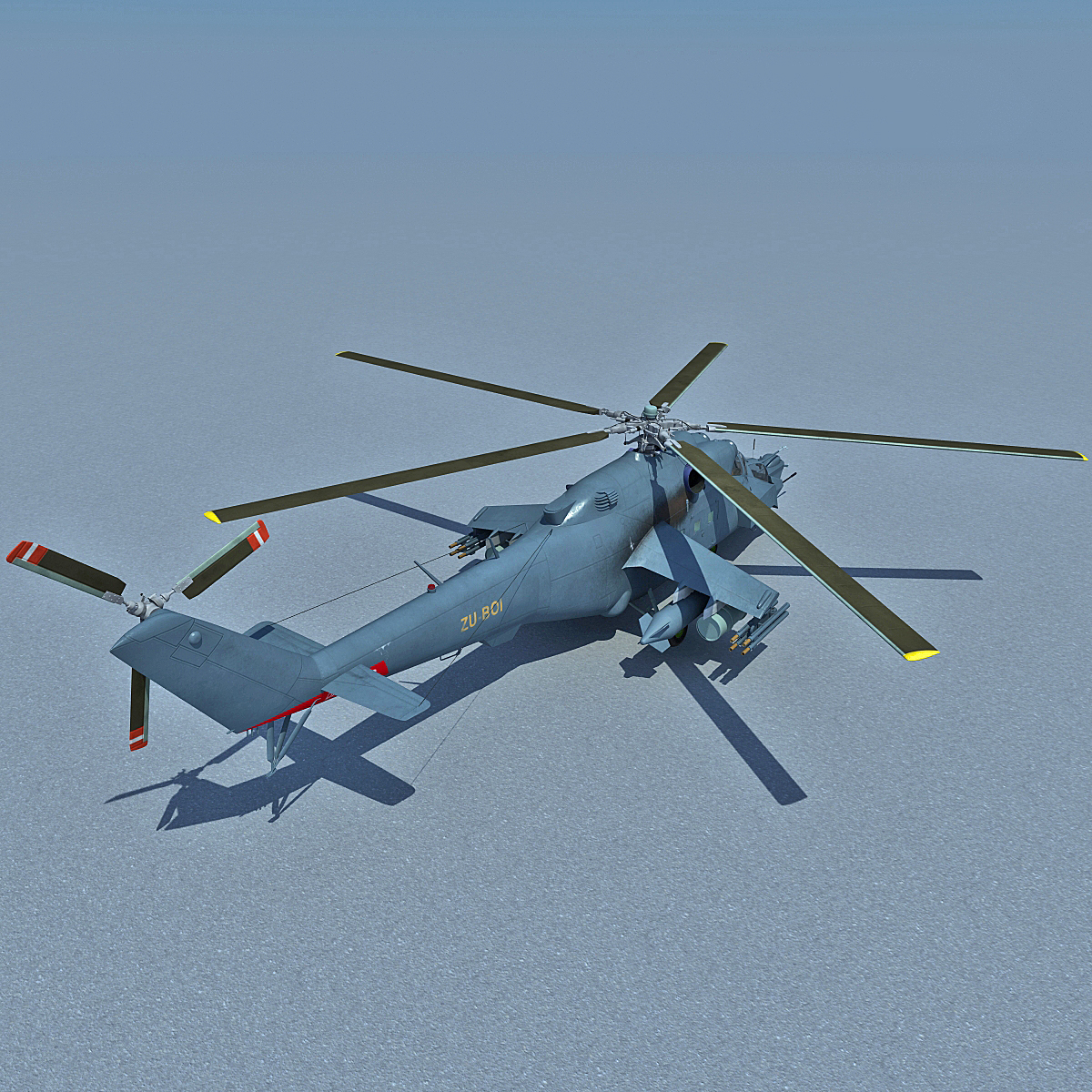 3d mi 24 super hind