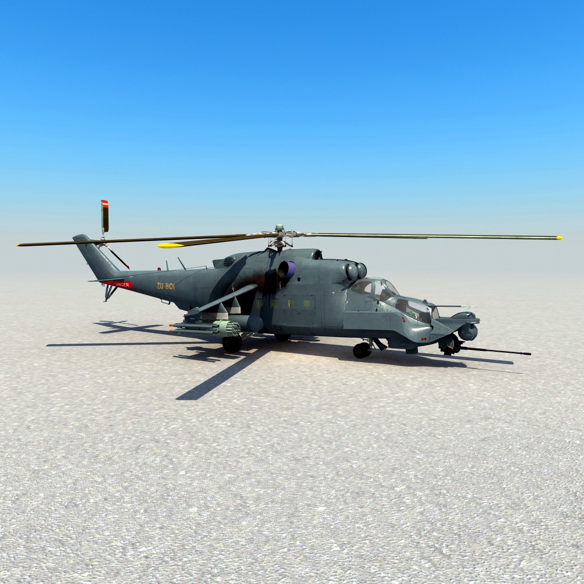 3d mi 24 super hind