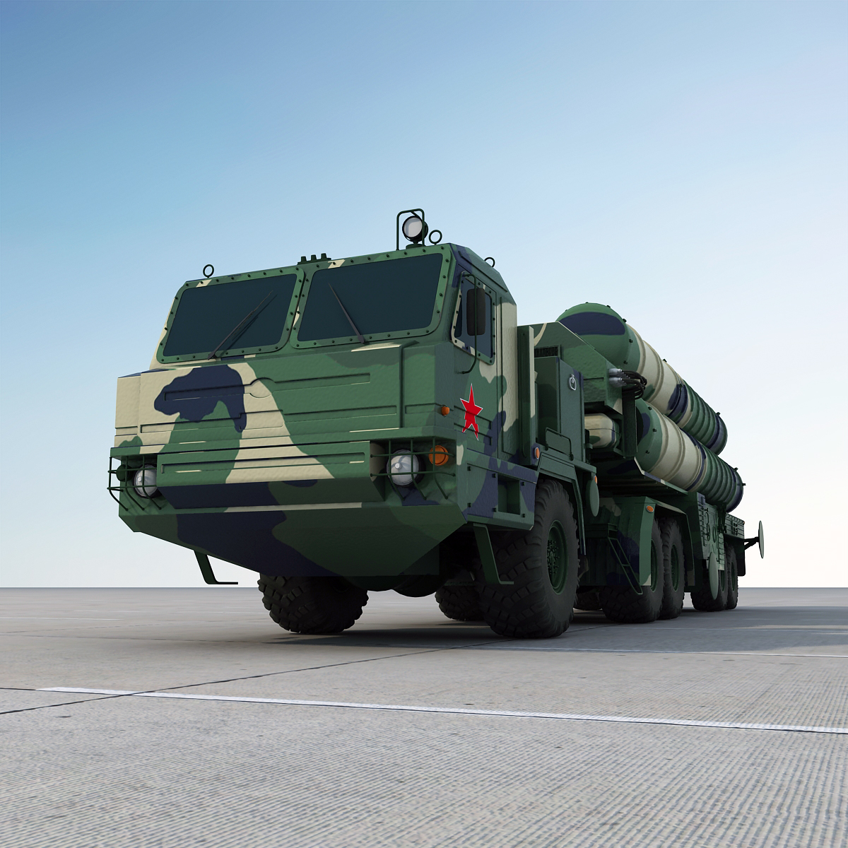 3d model s-400 s