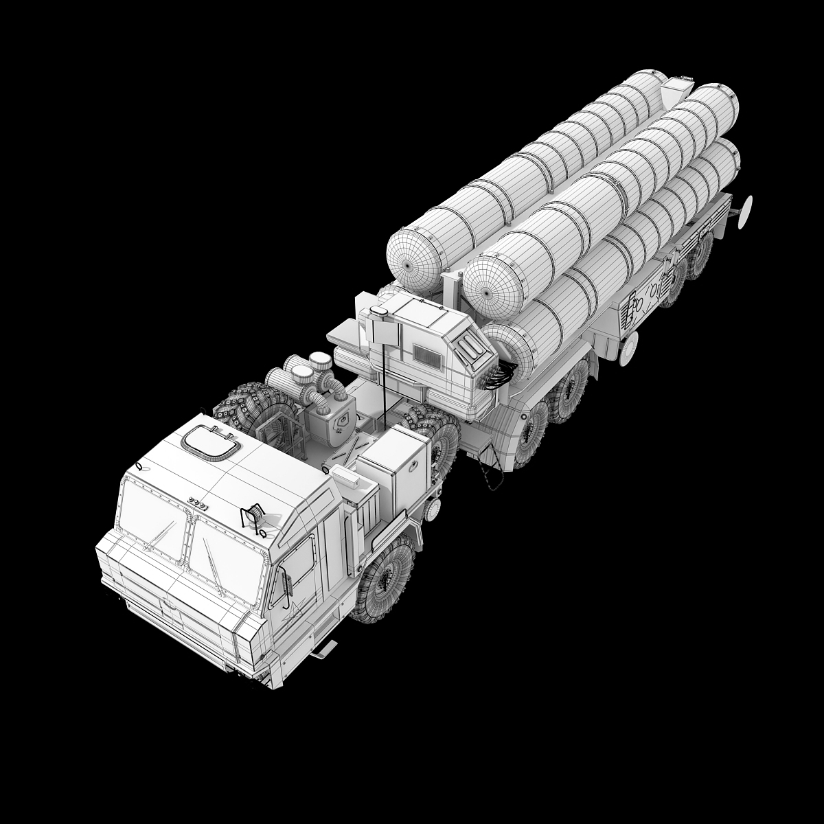 3d model s-400 s