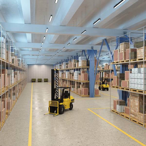 Warehouse Interior 3D Models for Download | TurboSquid