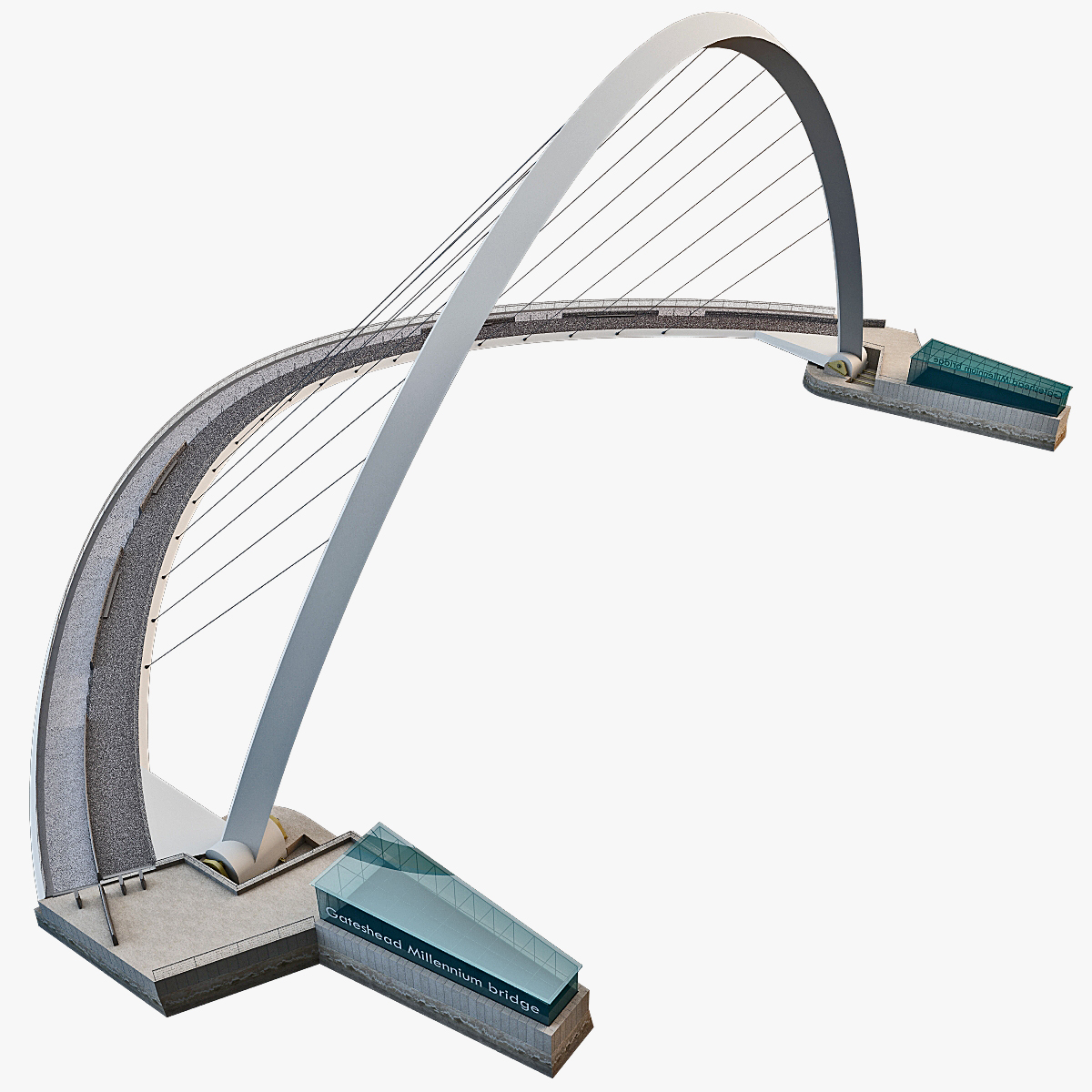 gateshead millennium bridge max