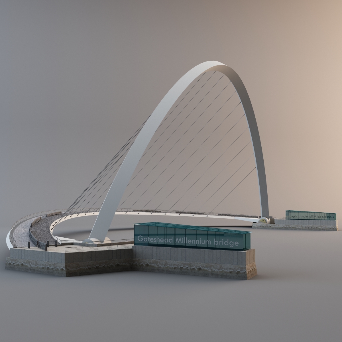 gateshead millennium bridge max