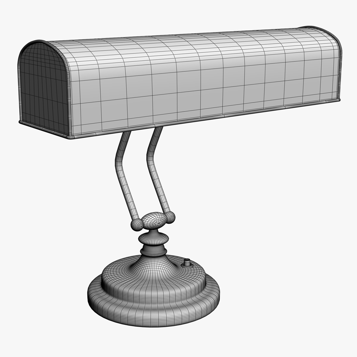 3d model desk lamp