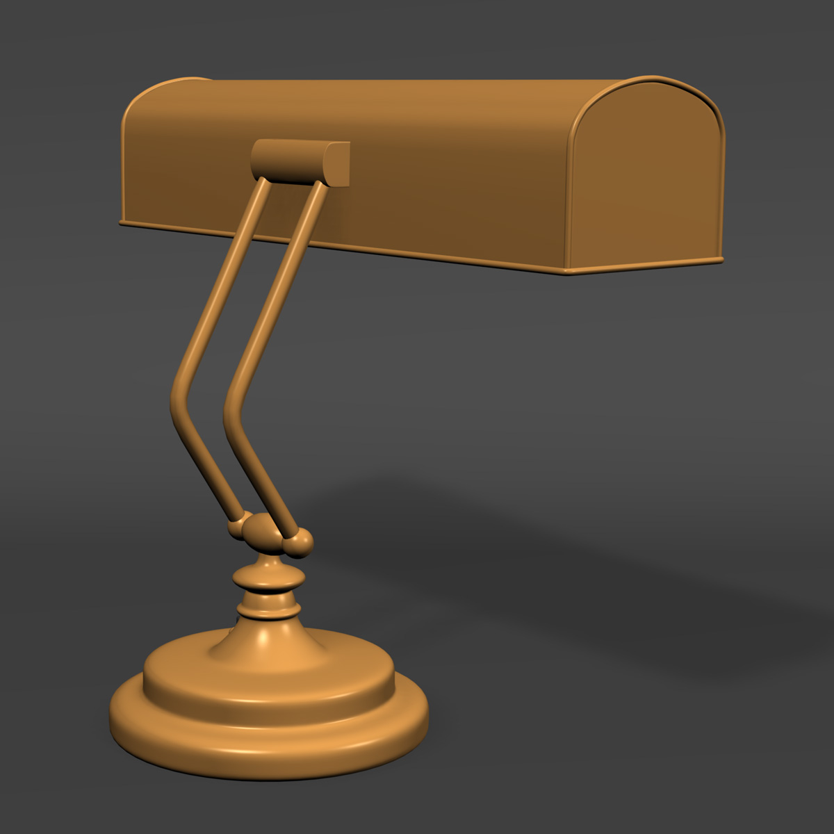 3d Model Desk Lamp