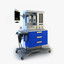 3d model anesthesia machine