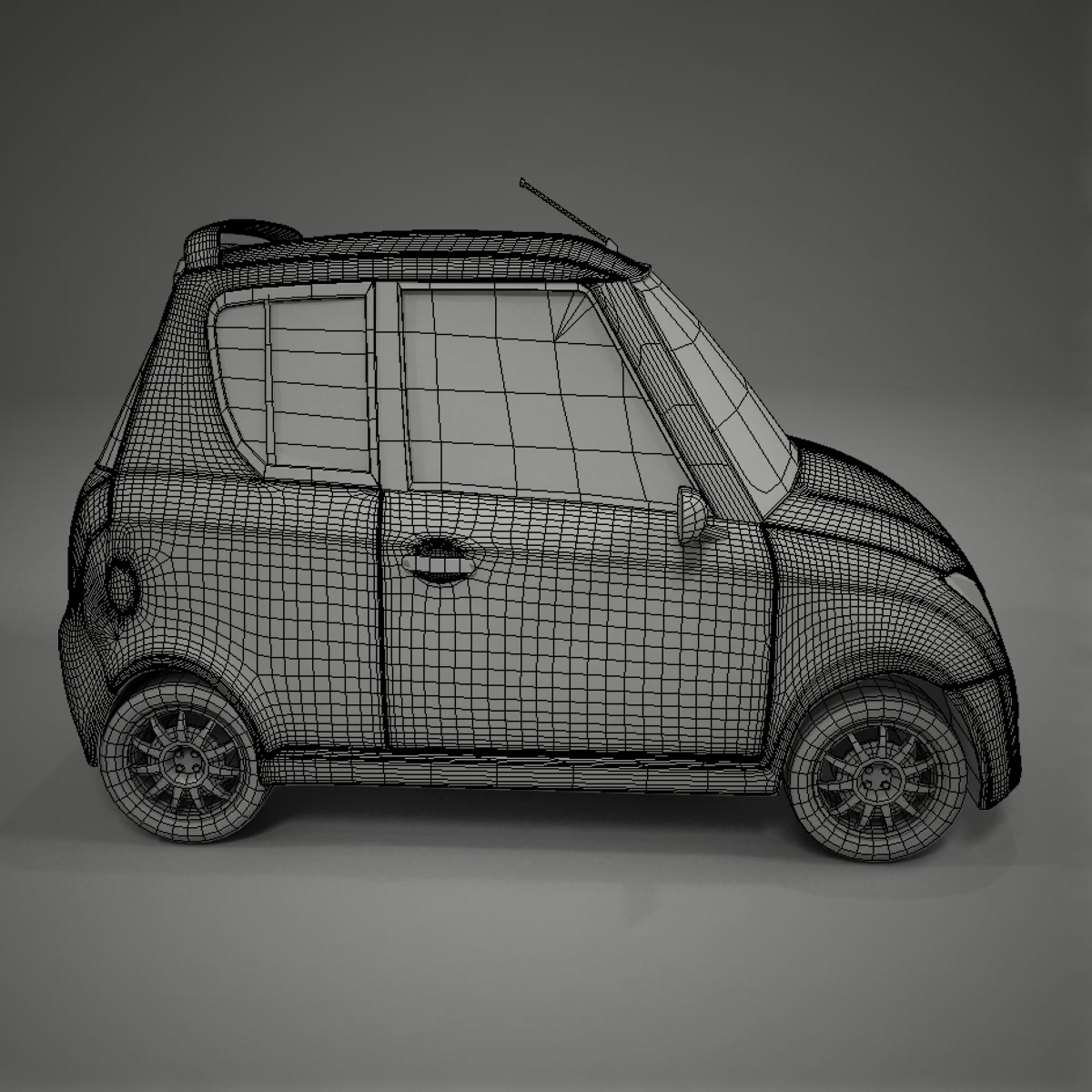 3ds max cartoon car suzuki swift