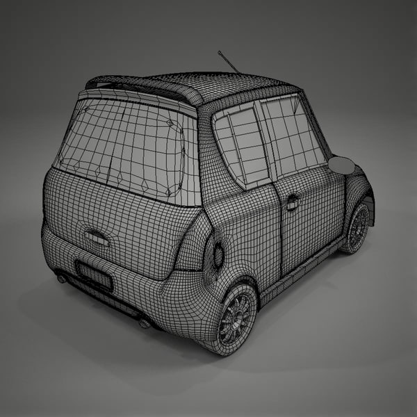 3ds max cartoon car suzuki swift