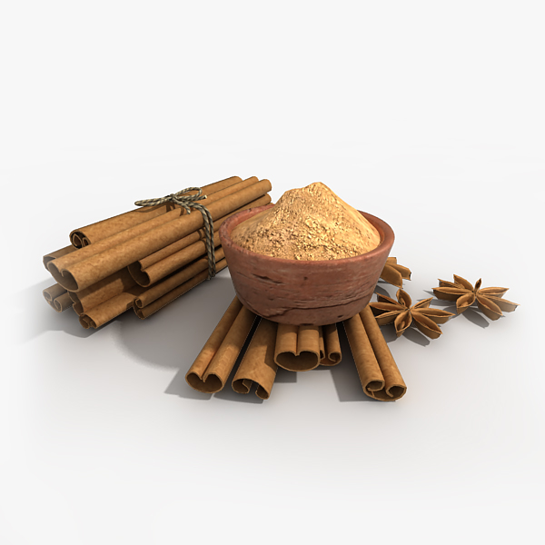3D Cinnamon Models | TurboSquid