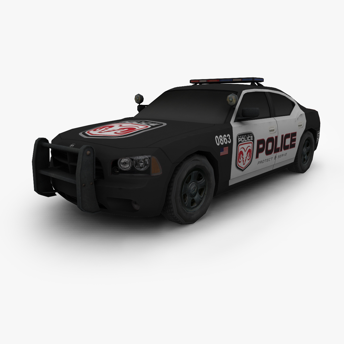 dodge charger police car max