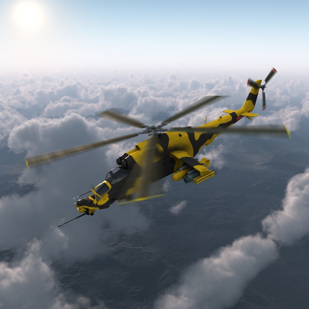 3d model realistic mi 24 super