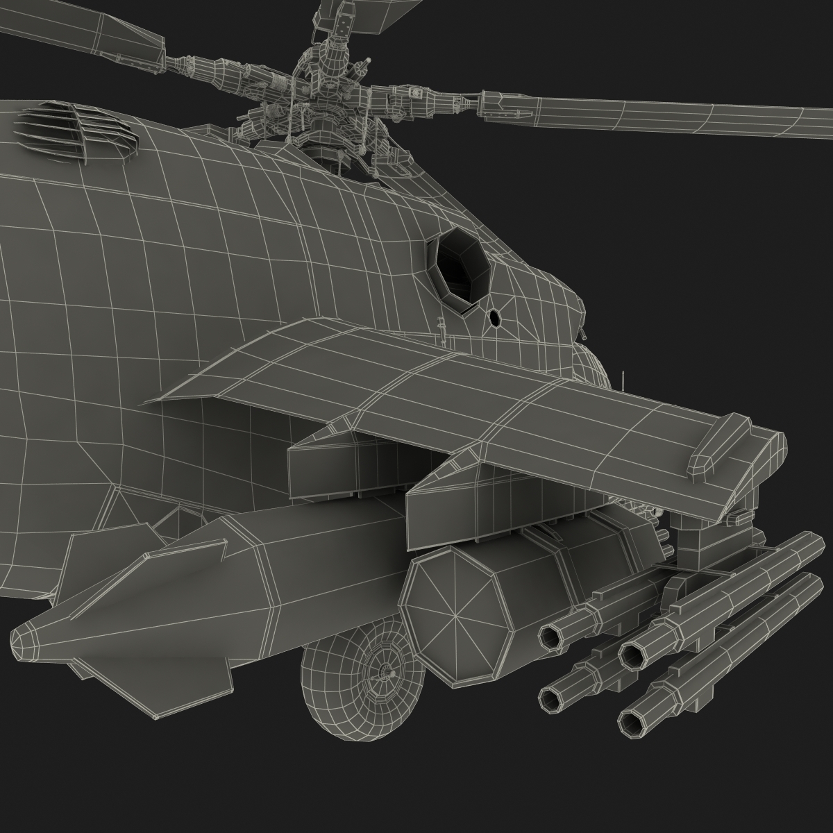 3d model realistic mi 24 super