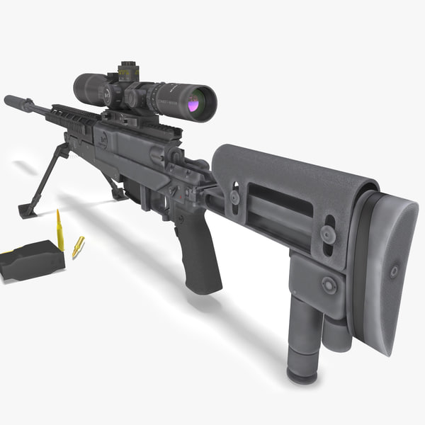 precision rifle apr 308 3d max