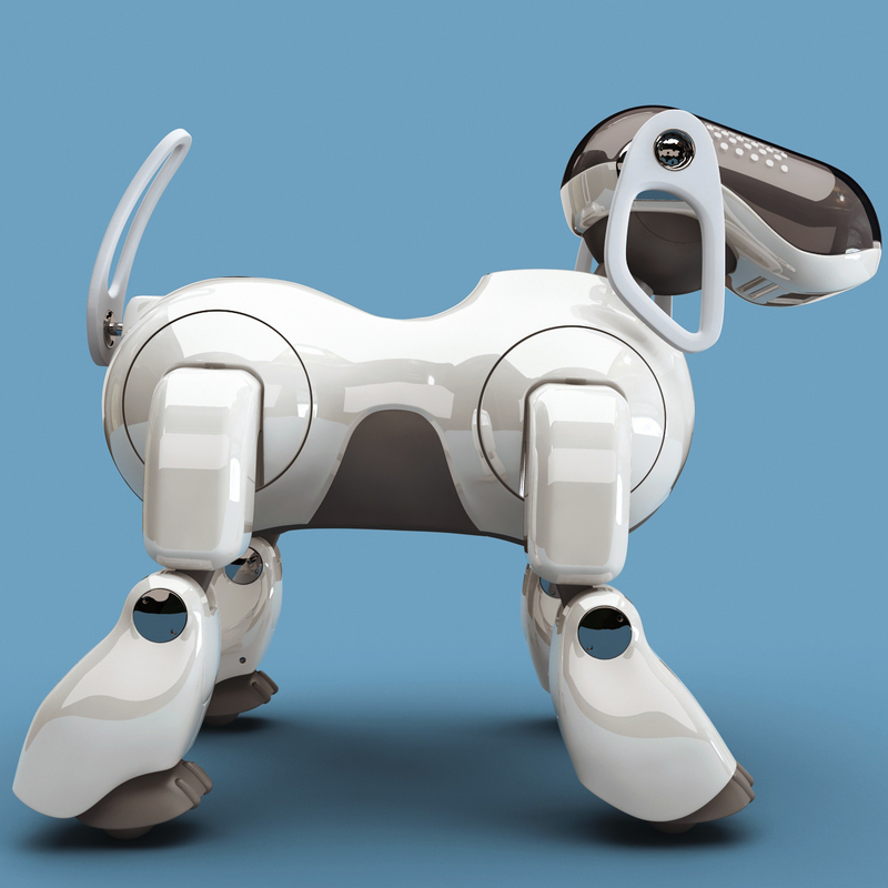 sony aibo dog robot 3ds