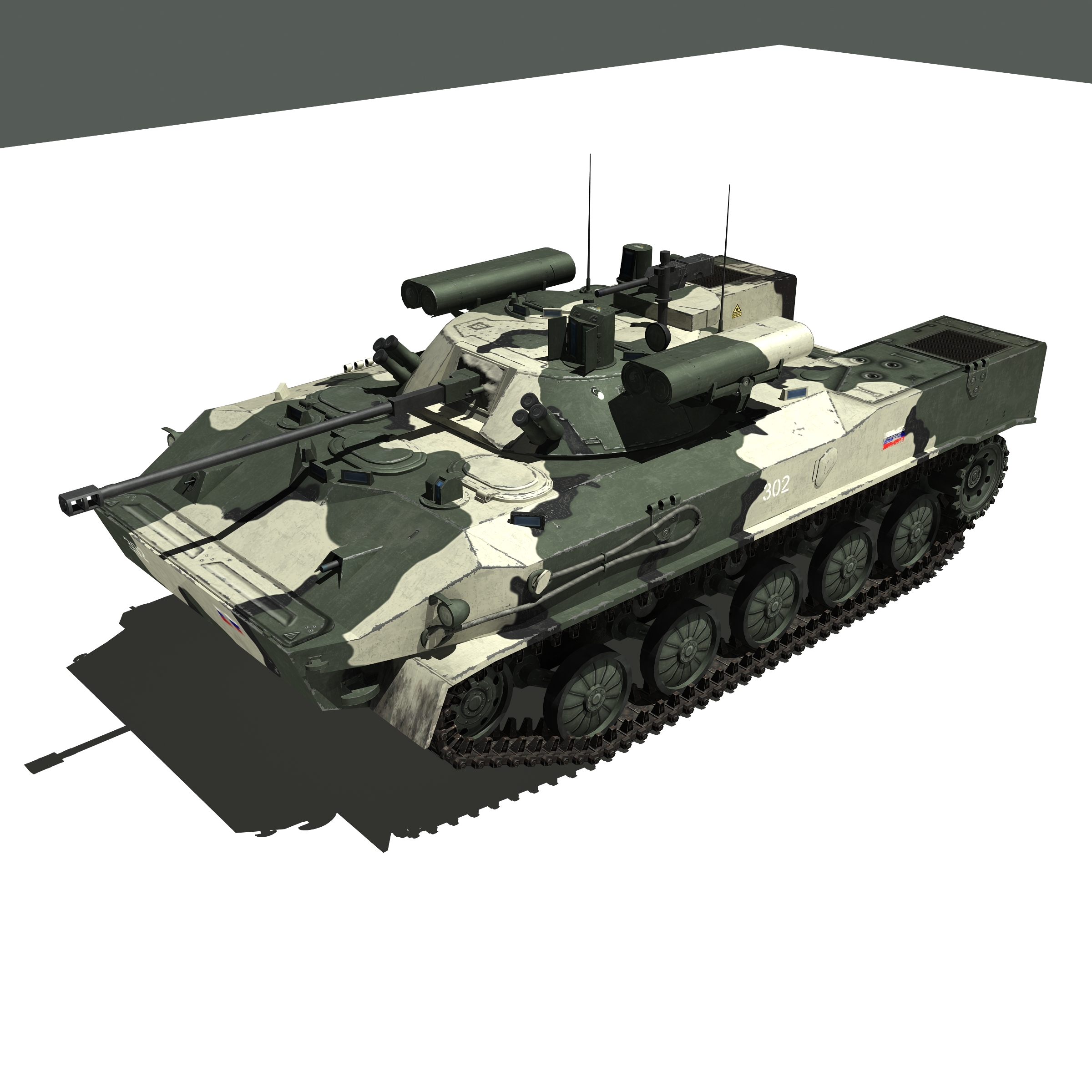 3d modernized russian weapon