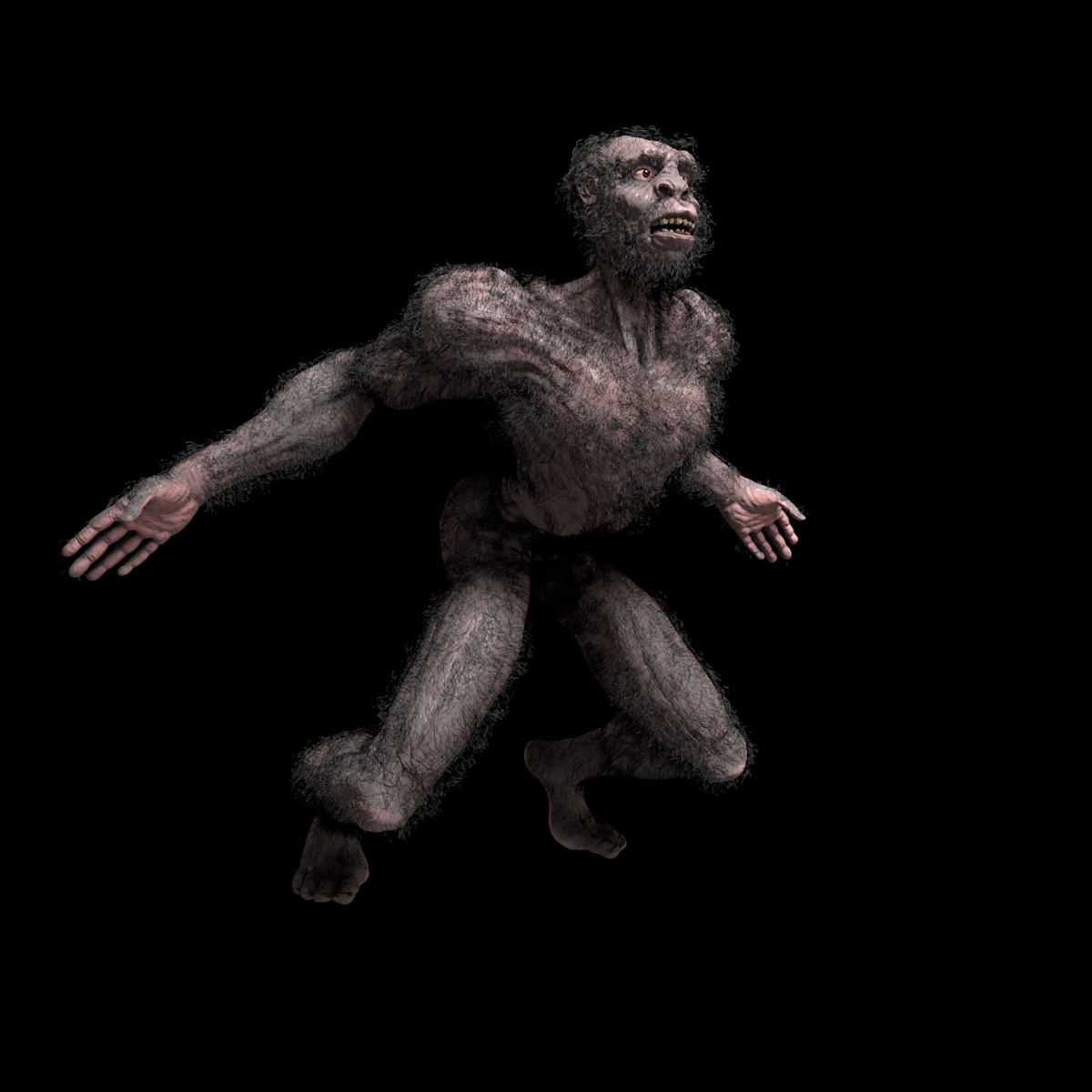 caveman zbrush rig c4d
