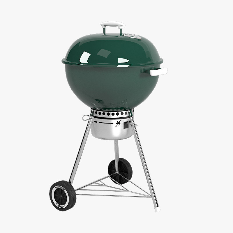 3d weber touch grill