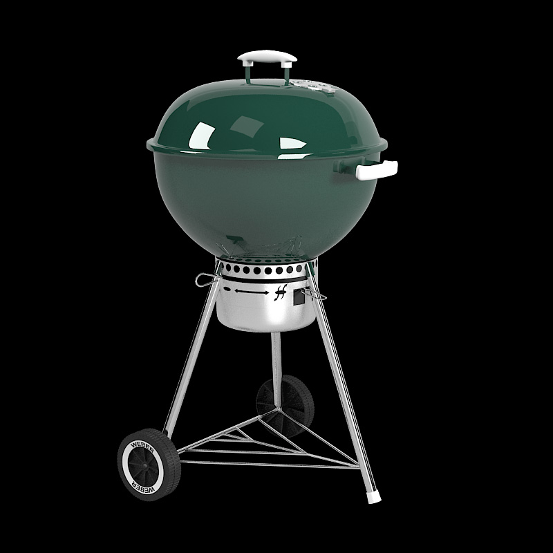 3d weber touch grill