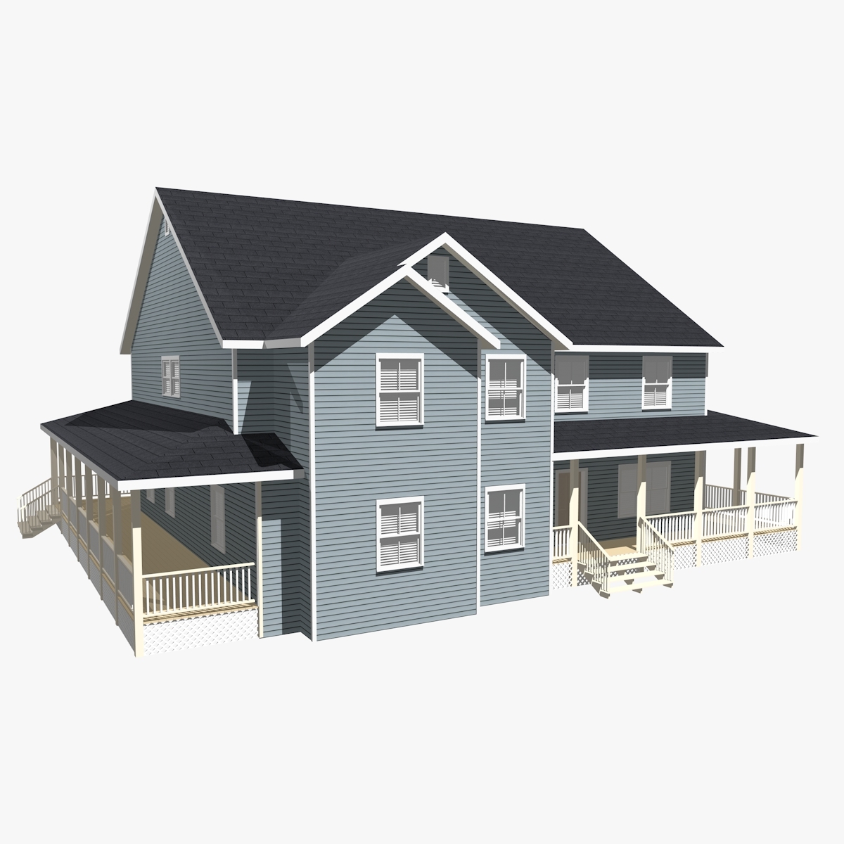 3d model of house home