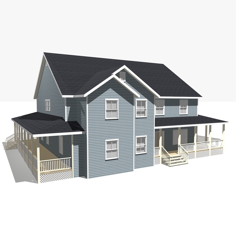 3d model of house home