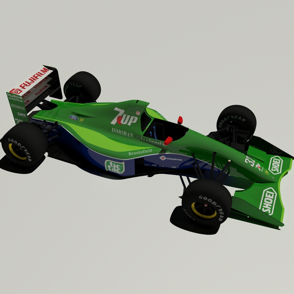 3d model jordan 191 michael schumacher