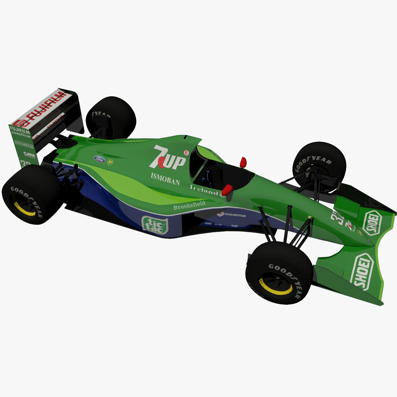 3d model jordan 191 michael schumacher