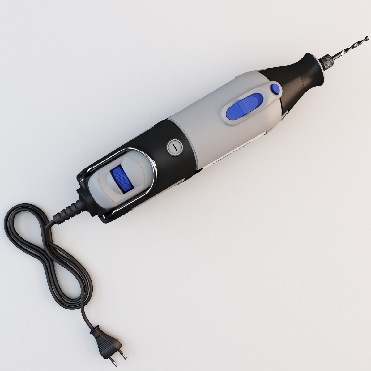 dremel 4000 rotary tool 3d model