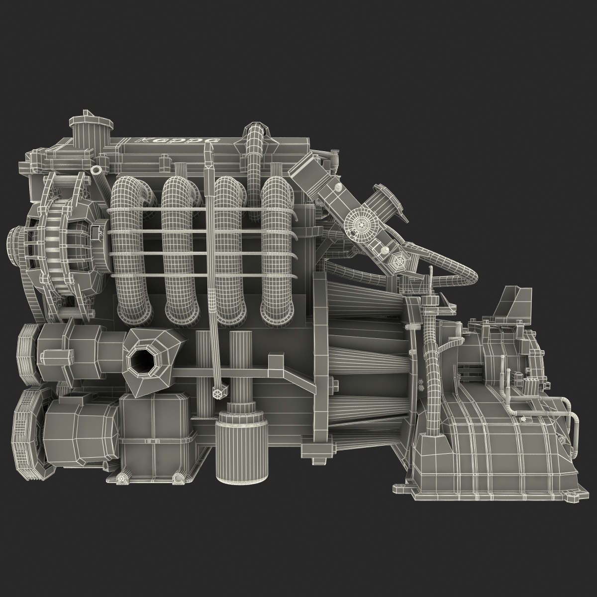 3d kappa engine model