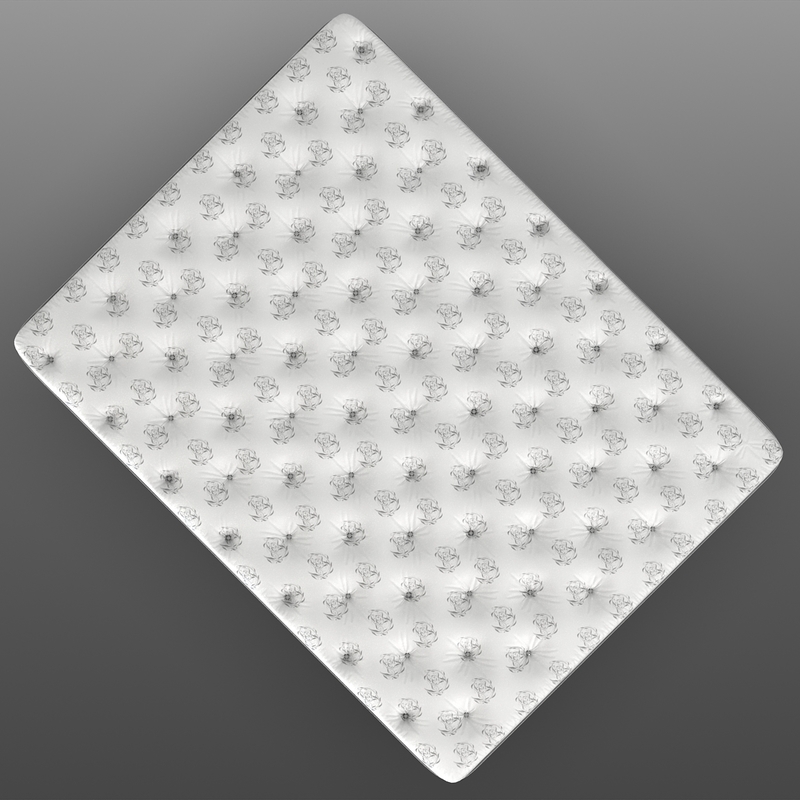 3d mattress bed model