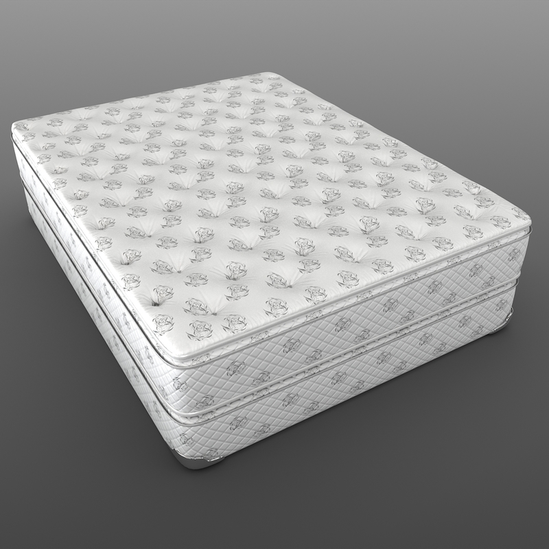3d mattress bed model