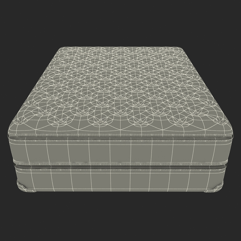 3d mattress bed model