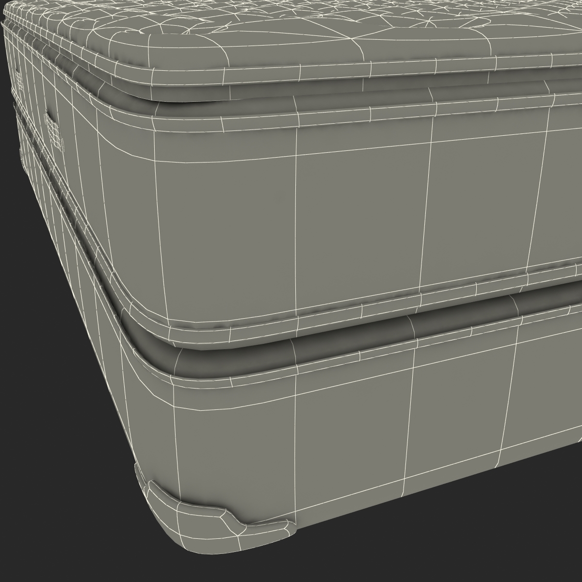 3d mattress bed model