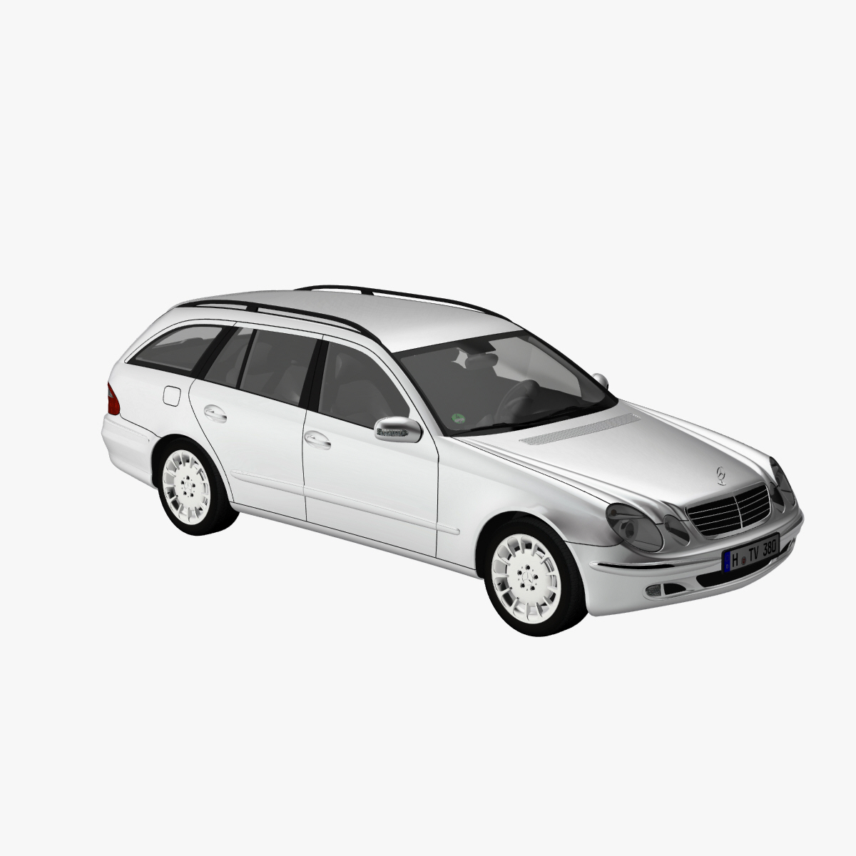 mercedes benz e class 3d model