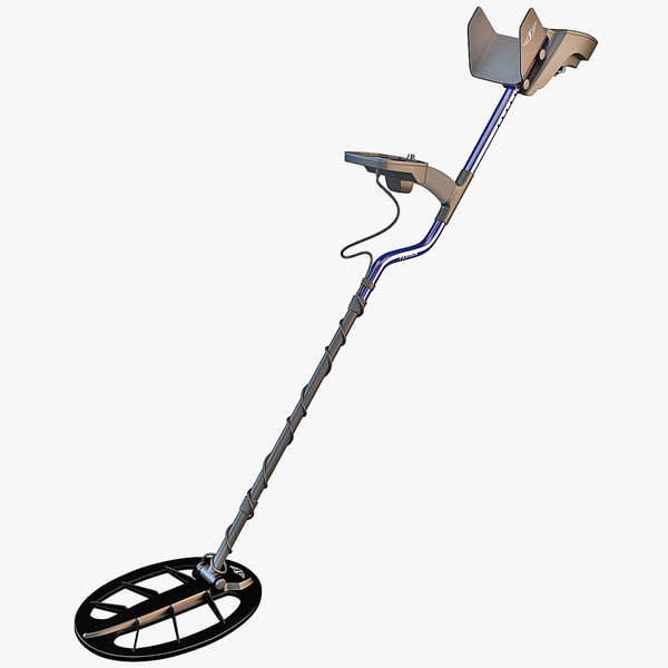 metal detector 3d model