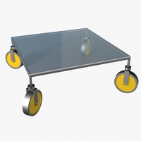 cart table 3d model